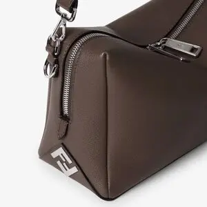 Fendi Lui Chocolate Brown Leather Bag